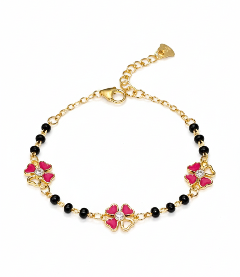 925 Sterling silver Bracelet for Flower Charm - Wholesale 925 Silver ...